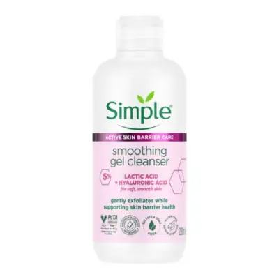 Simple Smoothing Gel Cleanser with 5% AHA &… | Klassy Missy