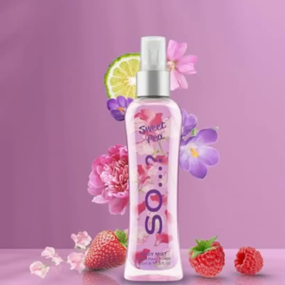 So…? Sweet Pea Body Mist 100ml - Body Spray for Women