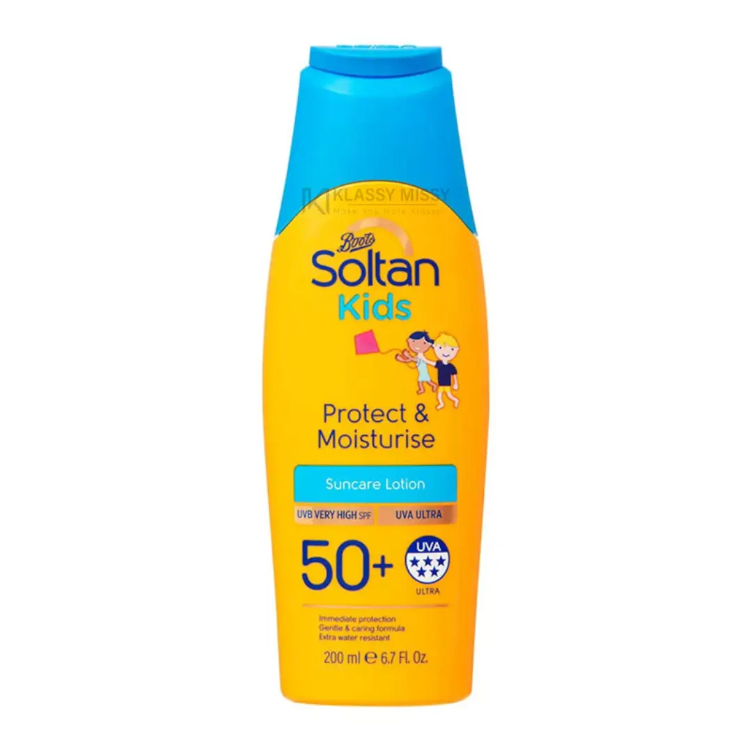 Soltan Kids Protect & Moisturise Lotion SPF50+ 200ml
