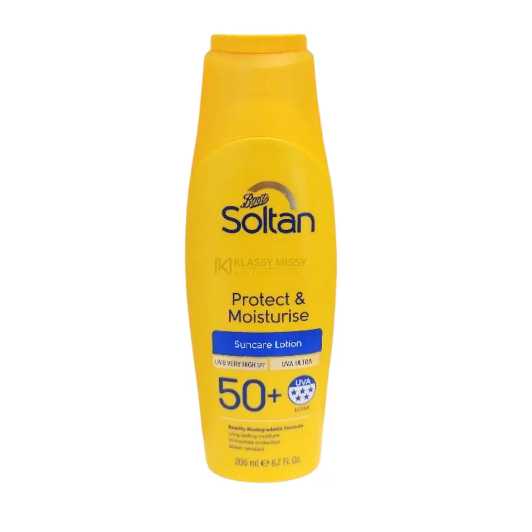 Soltan Protect & Moisturise Lotion SPF50+ 200ml