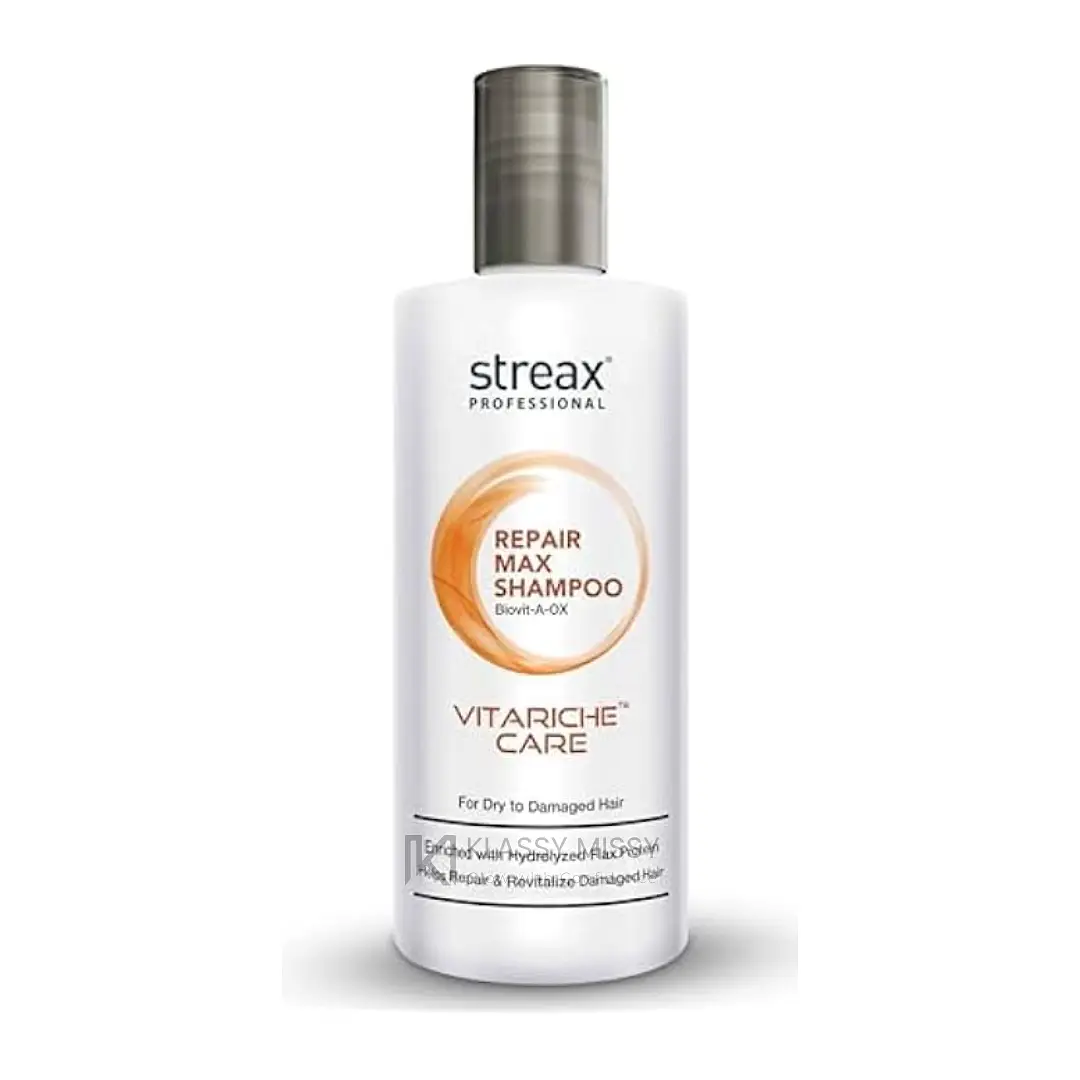 Streax Professional Vitariche Care Repair Max Shampoo For Women