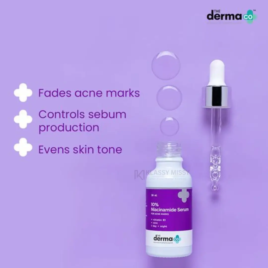 Derma Co 10% Niacinamide Serum For Fades Acne Marks 30ml