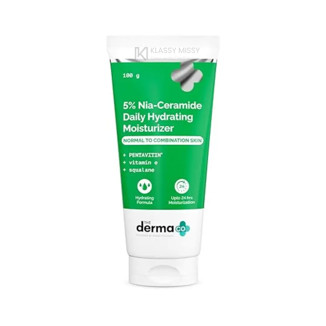 The Derma Co 5% Nia-Ceramide Daily Hydrating Moisturizer for Normal To ...