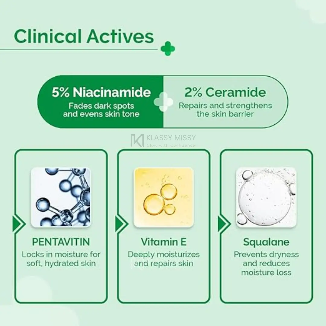 The Derma Co 5% Nia-Ceramide Daily Hydrating Moisturizer for Normal To ...