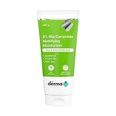 The Derma Co 5% Nia-Ceramide Mattifying Moisturizer for Oil…