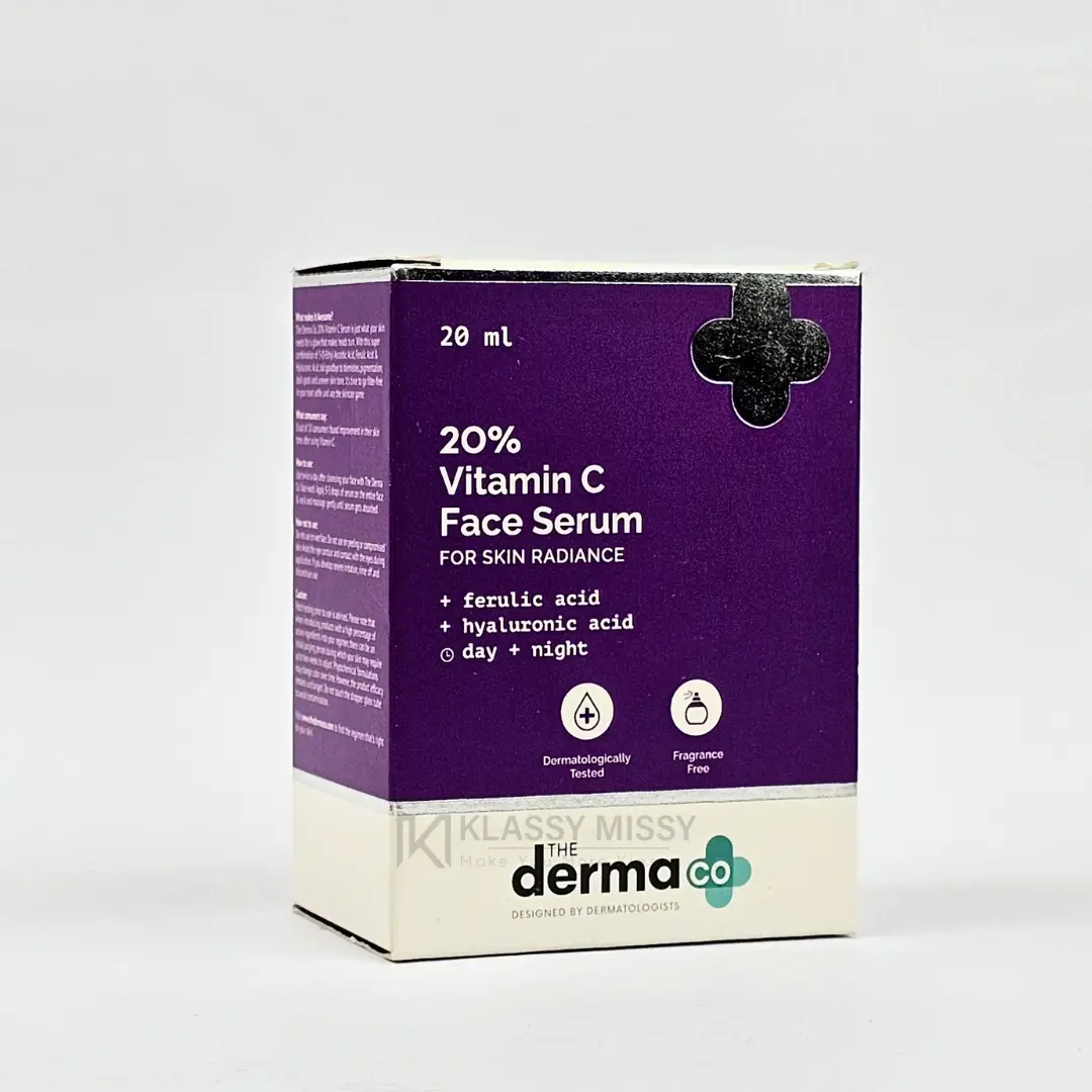 The Derma co 20% Vitamin C Face Serum for Skin Radiance 20ml