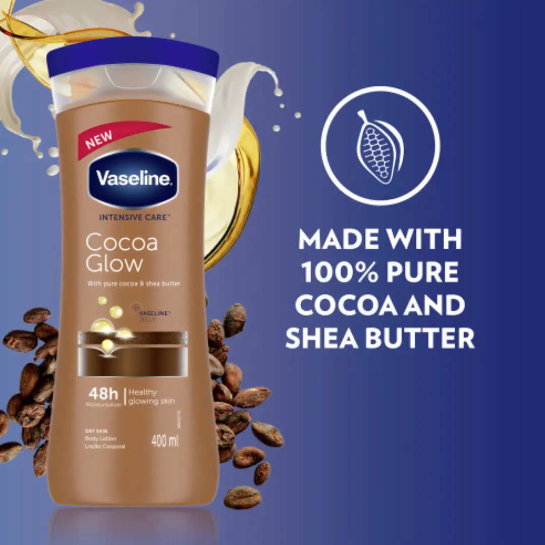 Buy Vaseline® Intensive Care Cocoa Glow Lotion 400ml & Get Free ...