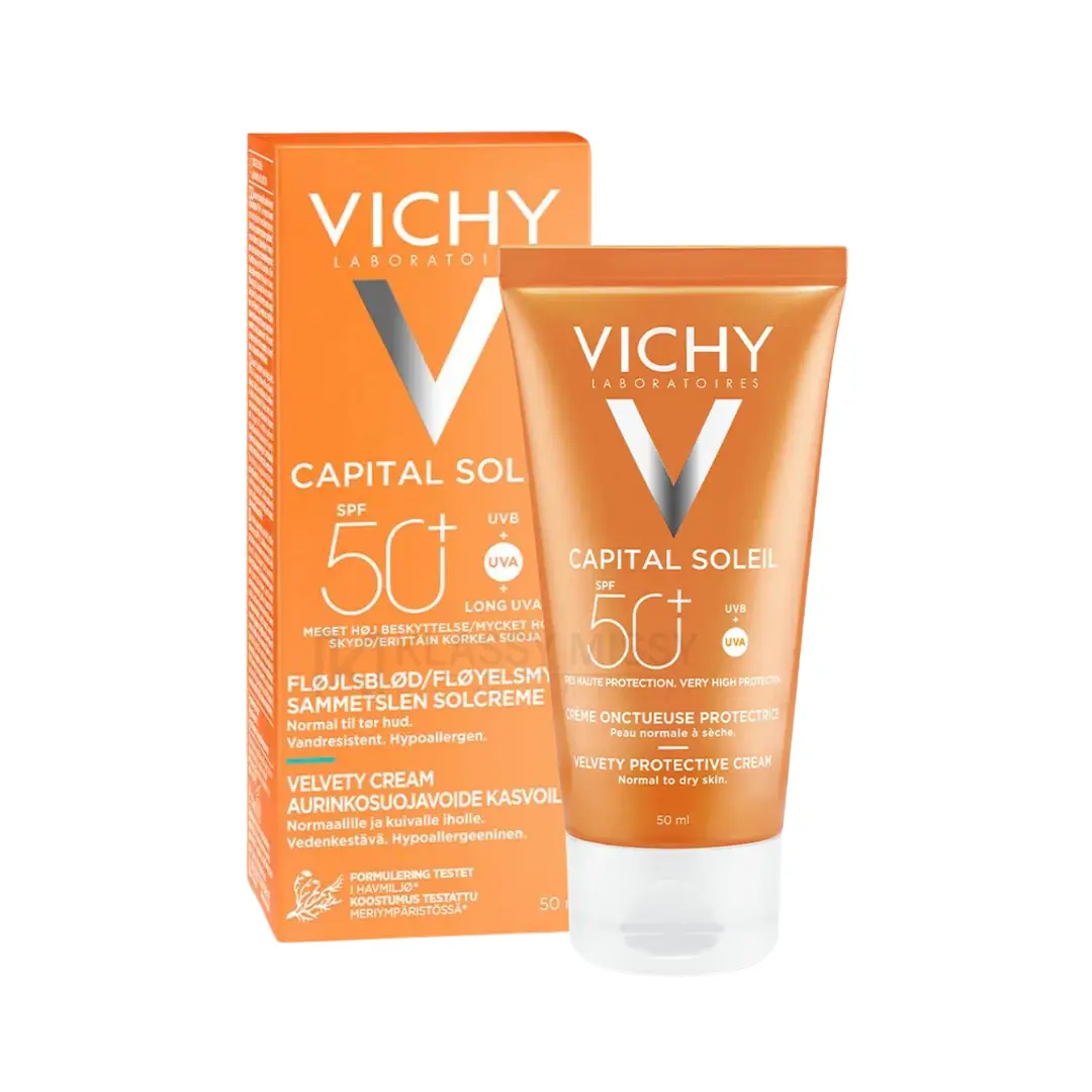 Vichy Capital Soleil Velvety Face Sun Cream SPF 50+ 50ml