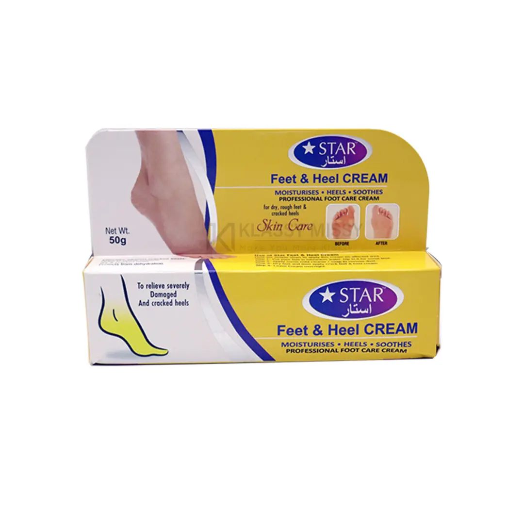 Star Feet & Heel Cream 50g | Klassy Missy
