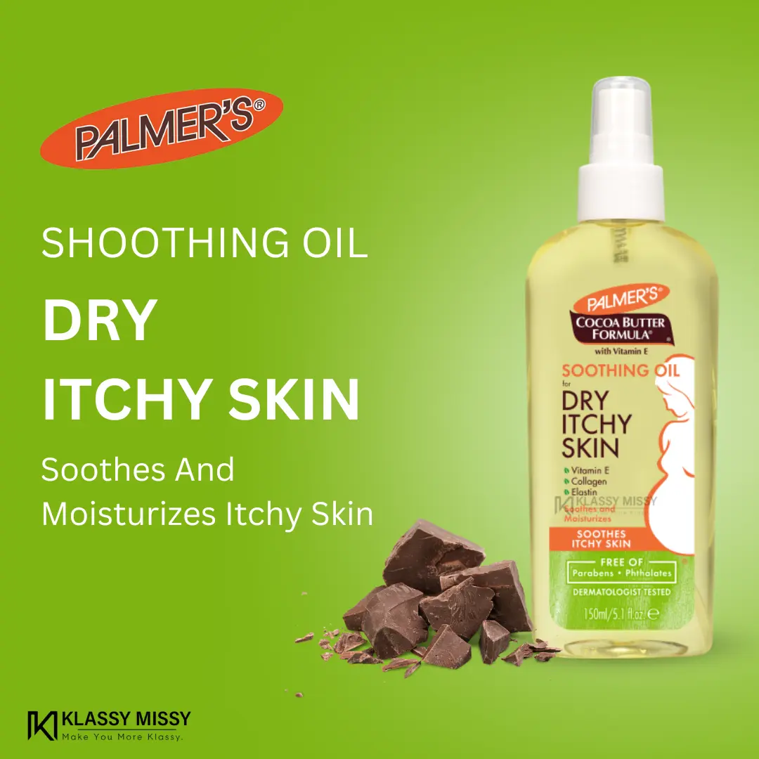 Palmer's Cocoa Butter Soothing Oil for Dry Itchy Skin 150ml