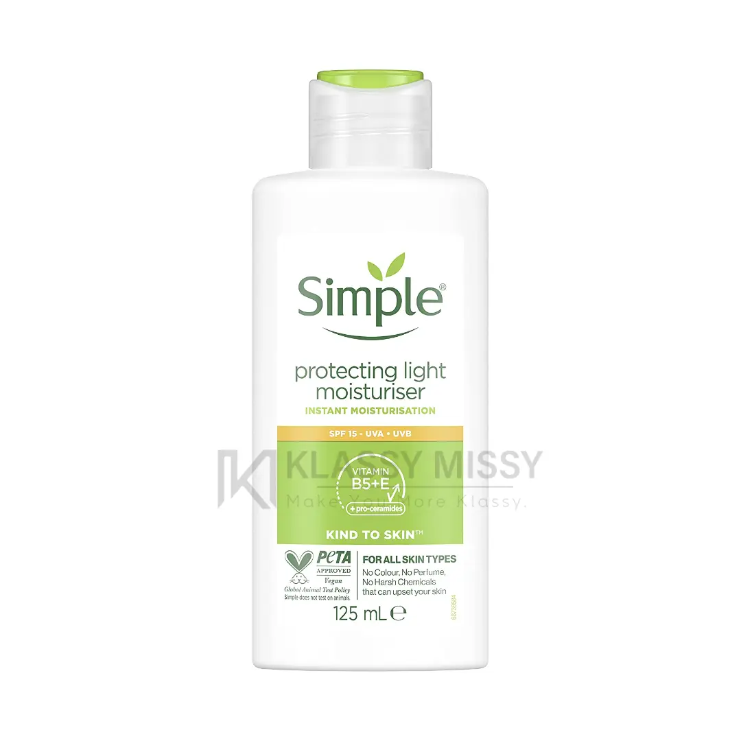 Simple Kind to Skin Protecting Light Moisturiser 125ml