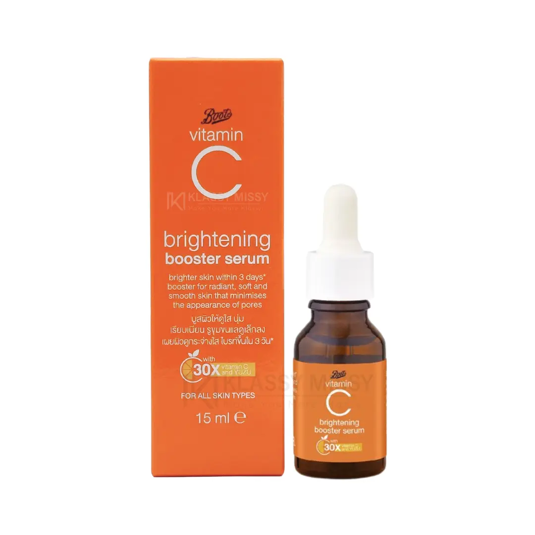 Boots Vitamin C Brightening Booster Serum 15ml