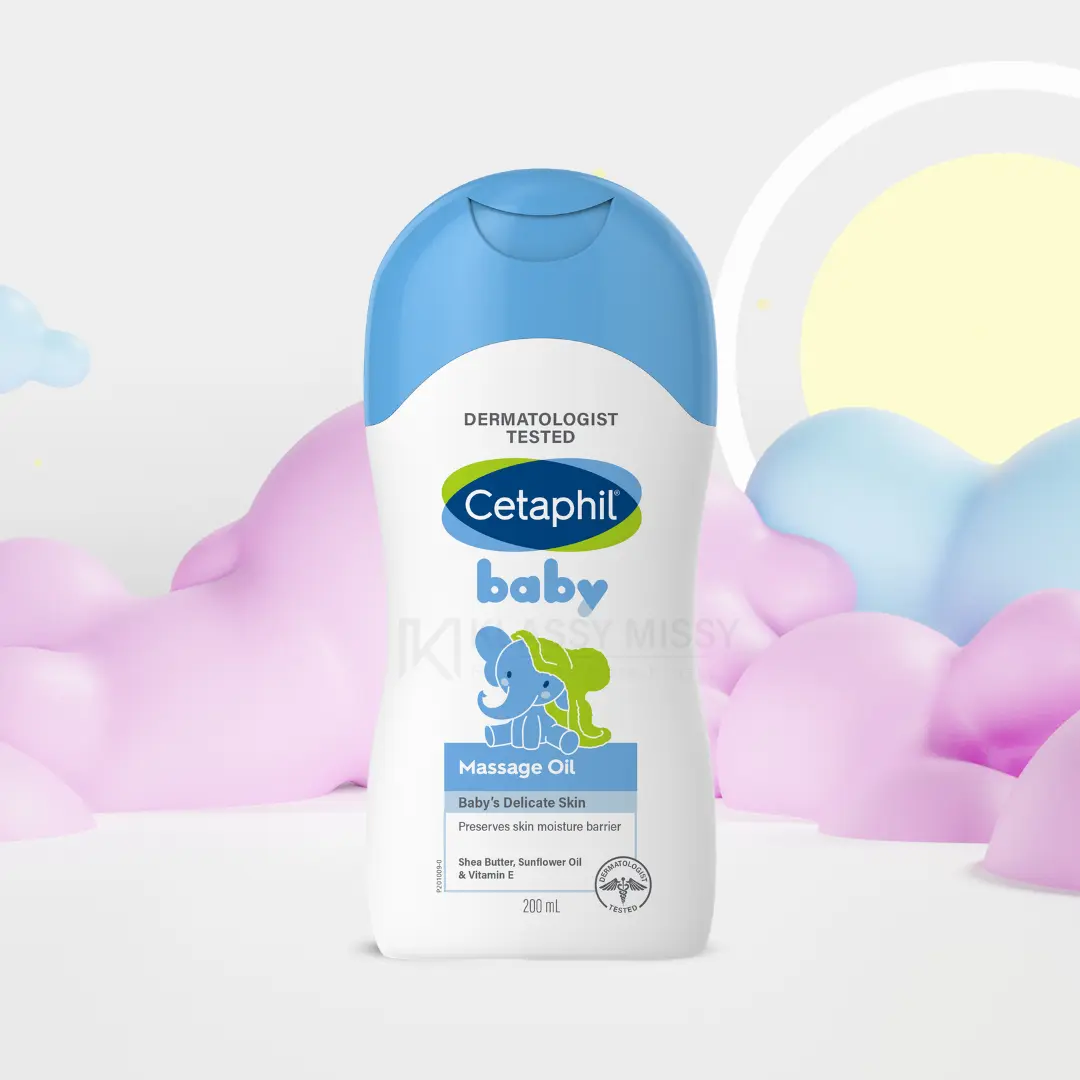 Cetaphil Baby Massage Oil 200ml | KlassyMissy