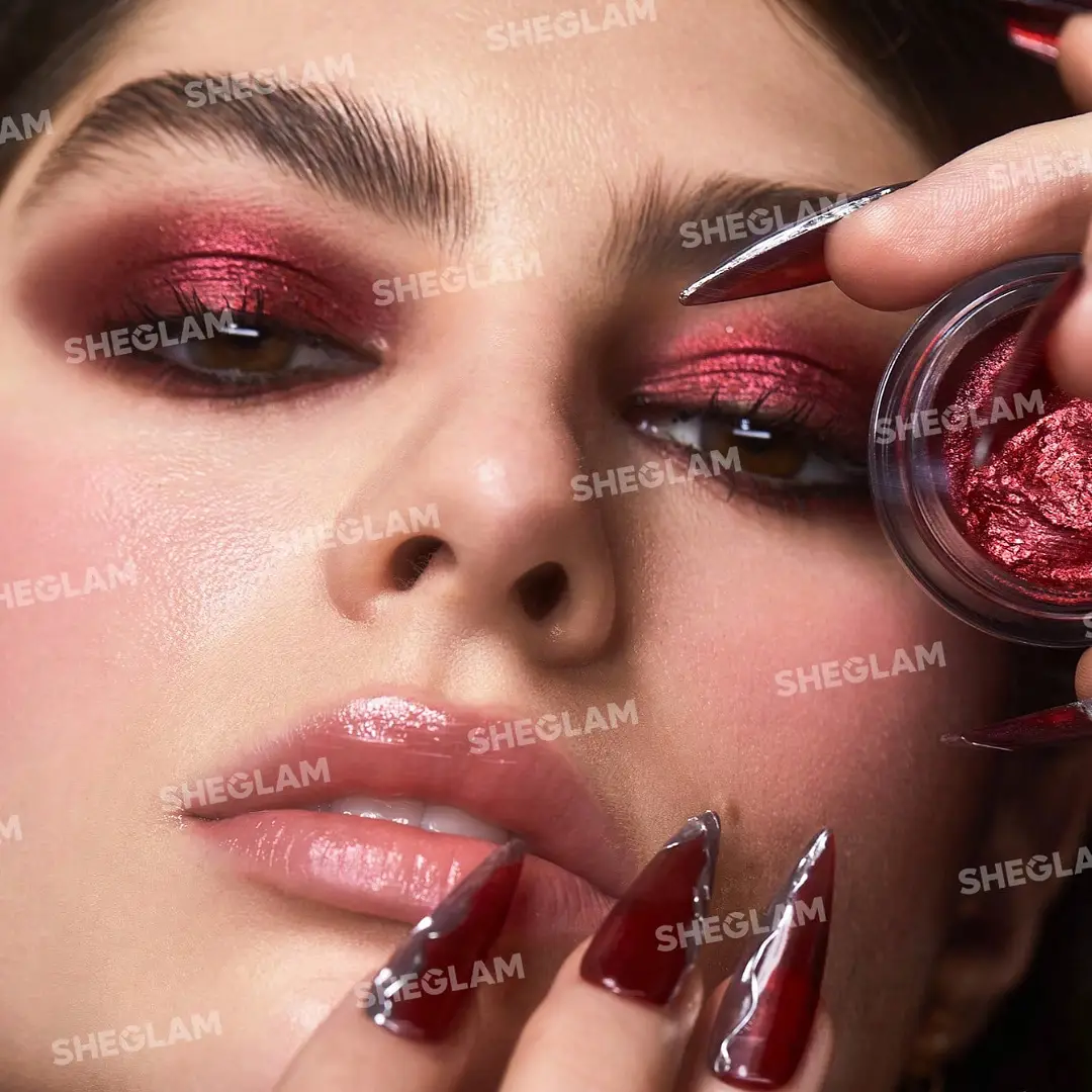 SHEGLAM Crimson Butterfly Crystal Flutter Glitter Gel-Cocoon 5g
