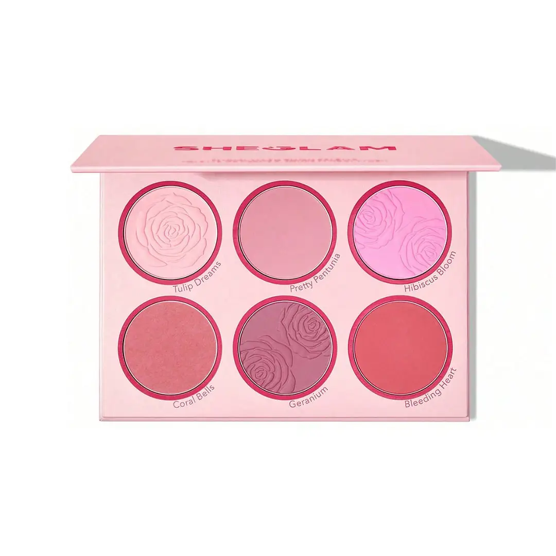 SHEGLAM Floral Flush Blush Palette-Blushing Bouquet 18g