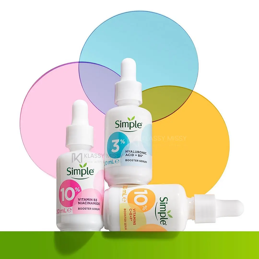 Simple Booster Serum Collection Gift Set – Hydrate, Brighten & Soothe Skin