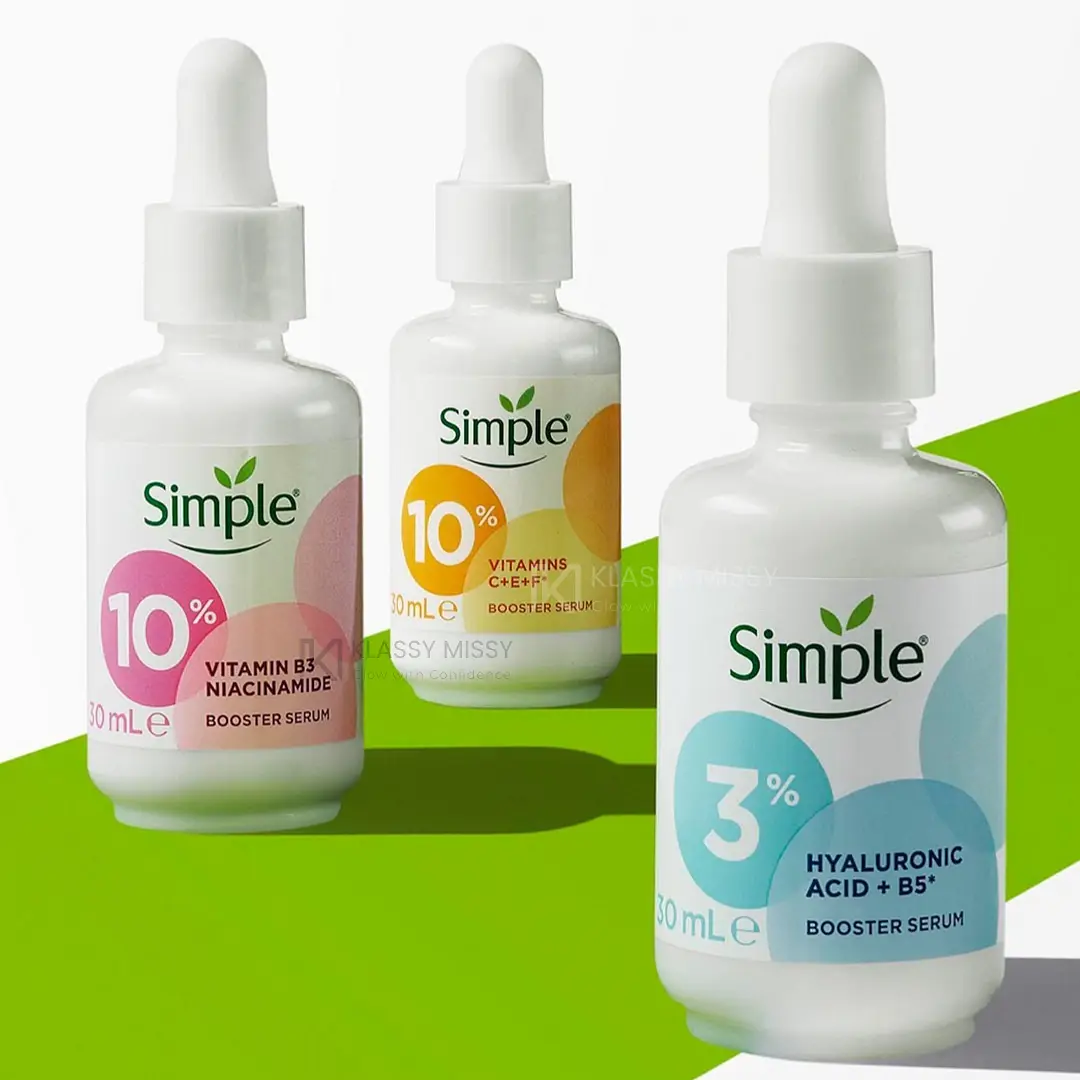 Simple Booster Serum Collection Gift Set – Hydrate, Brighten & Soothe Skin