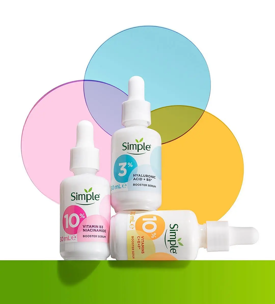 Simple Booster Serum Collection Gift Set – Hydrate, Brighten & Soothe Skin