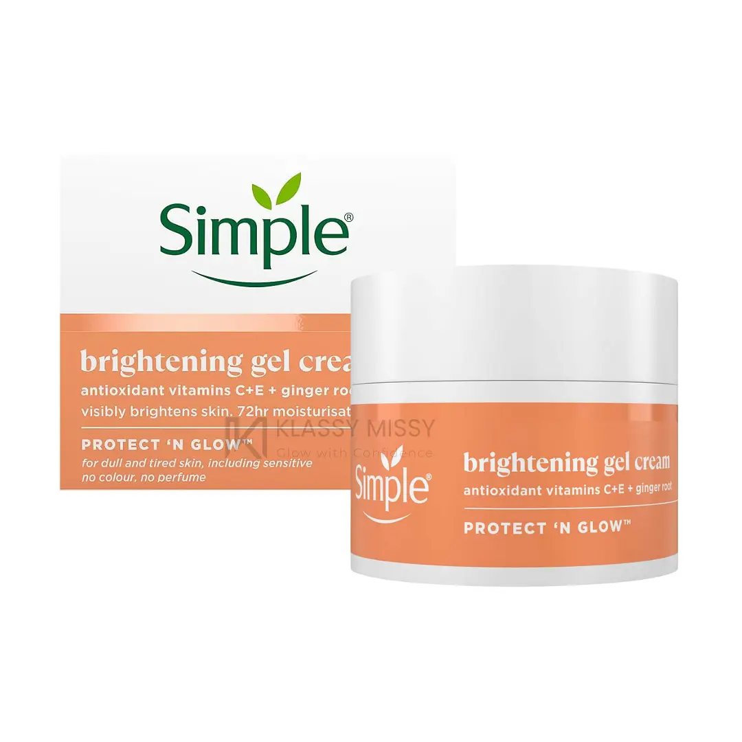 Simple Protect 'N' Glow Brightening Gel Cream 50ml