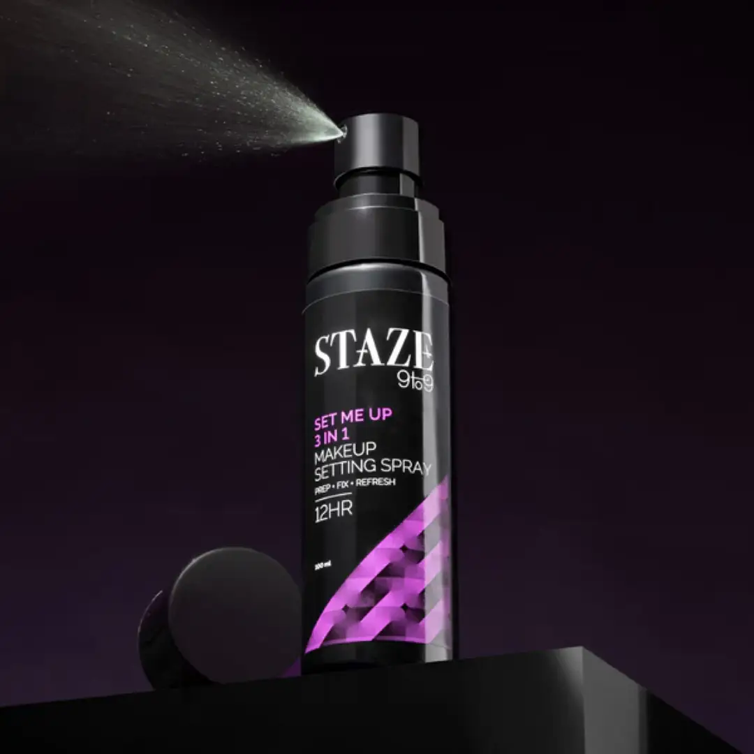 Staze 9to9 Set Me Up 3 In 1 Makeup Setting Spray 100ml
