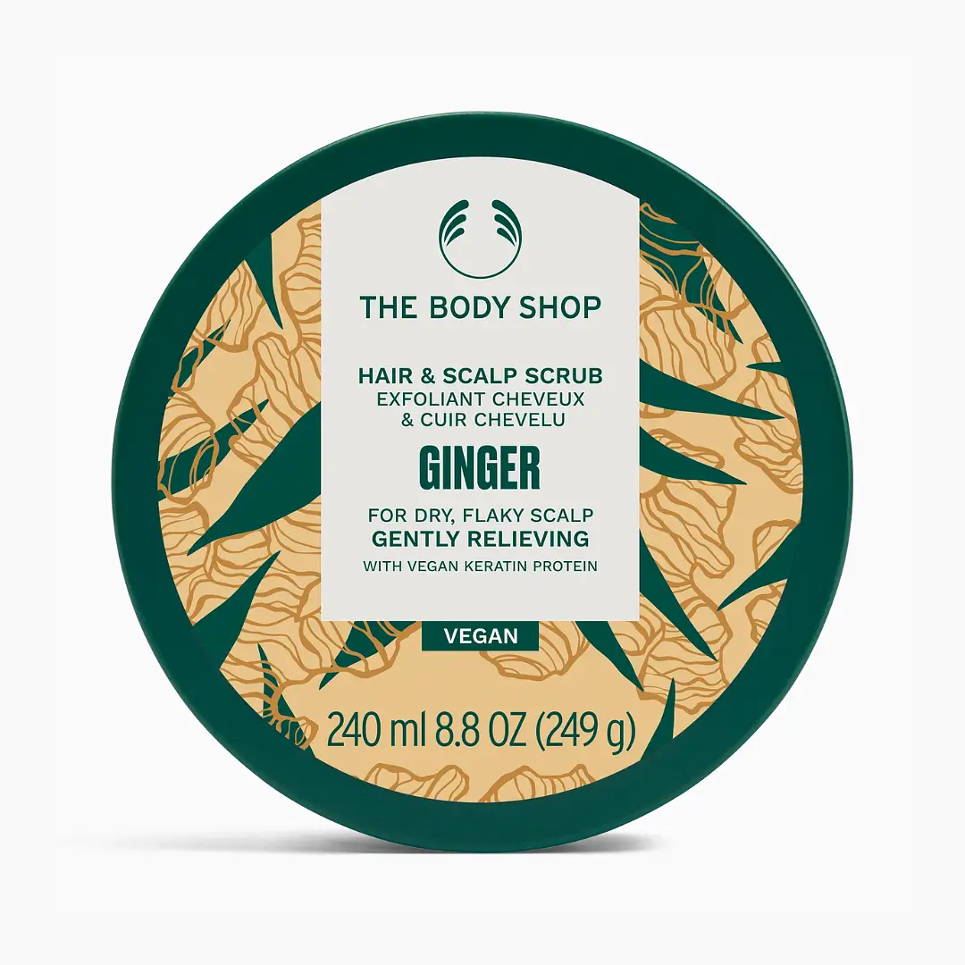 The Body Shop Ginger Gentle Relieving Hair & Scalp Scrub 240ml