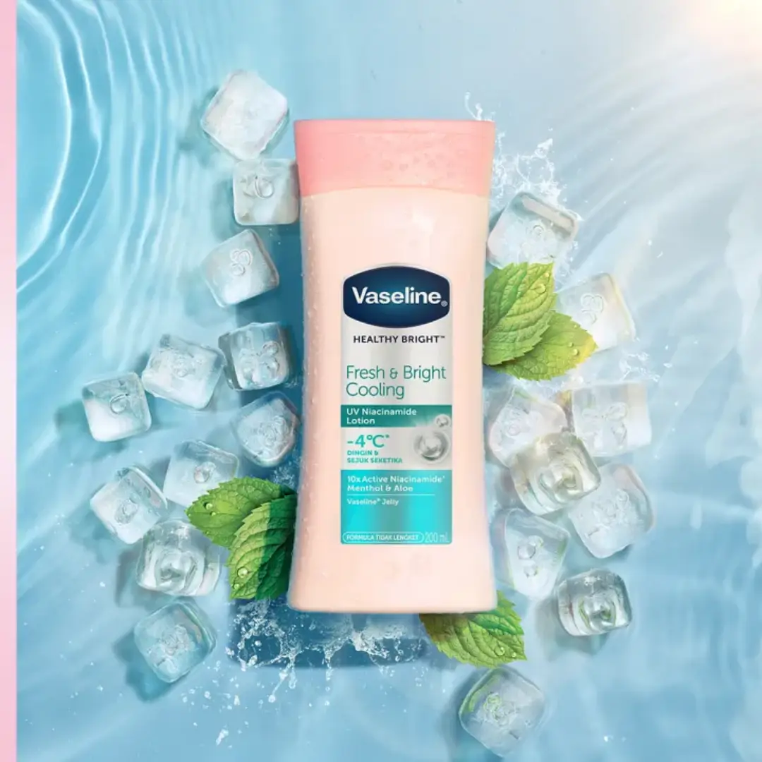 Vaseline Healthy Bright Fresh & Bright Cooling UV Lotion 200ml