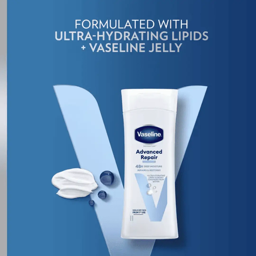 Vaseline Intensive Care Advanced Repair Fragrance Free Lotion 400ml