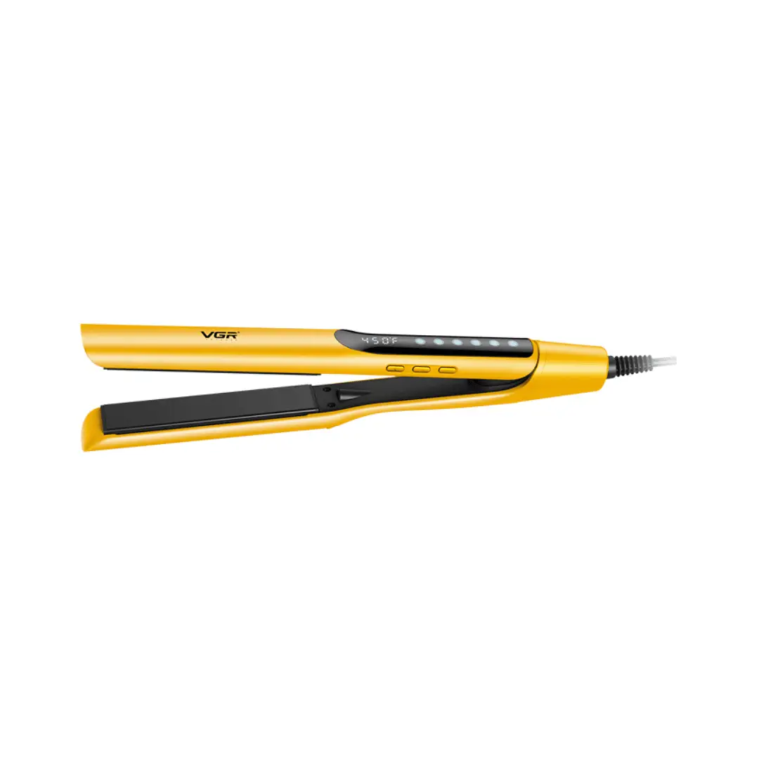 VGR V-516 Long Plate Ceramic Coating Professional Hair Straightener 120mm